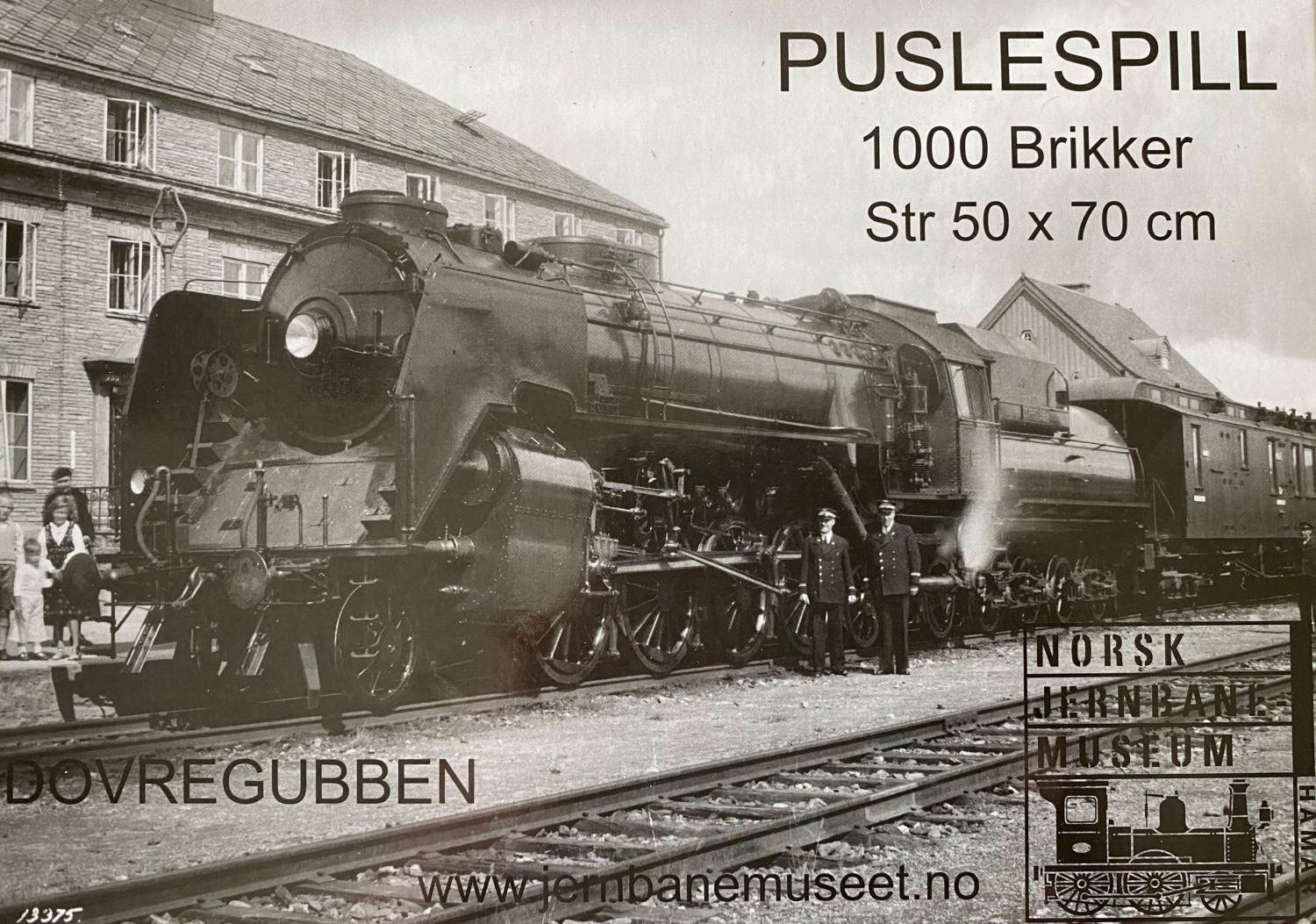 Dovregubben som Cobi byggesett – Norsk jernbanemuseum